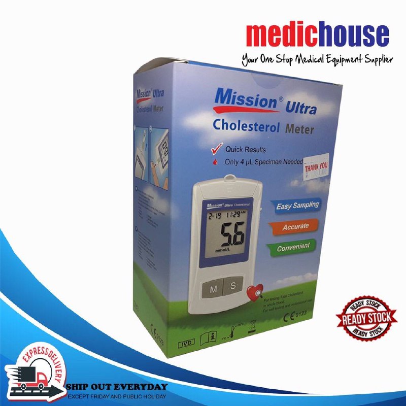 MISSION ULTRA CHOLESTEROL METER - Medichouse